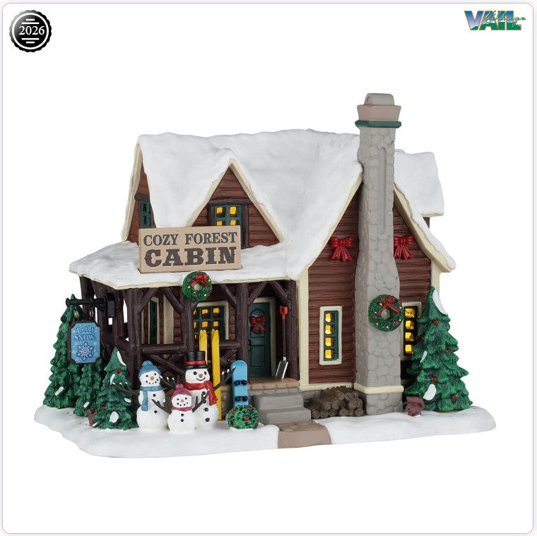 Cozy Forest Cabin – Collectibles By James